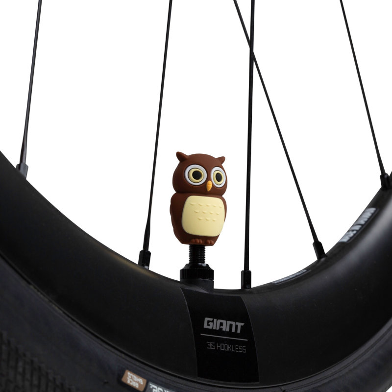 Bone Collection Owl Wes Valve Caps – Giant Wellington